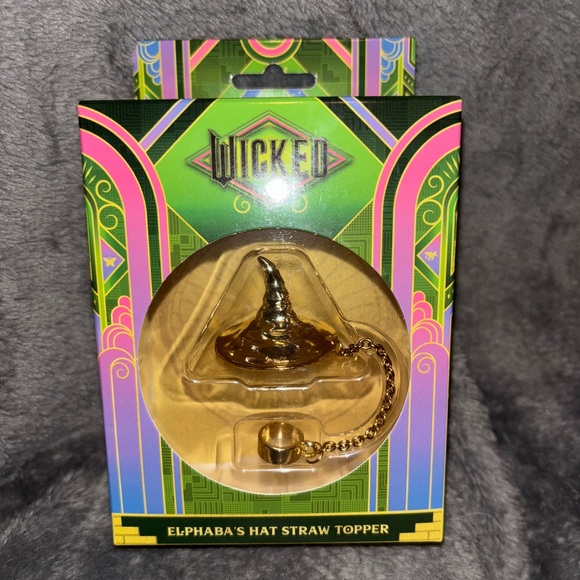 Wicked | Dining | Wicked Elphabas Hat Straw Topper For Stanley Tumblers ...